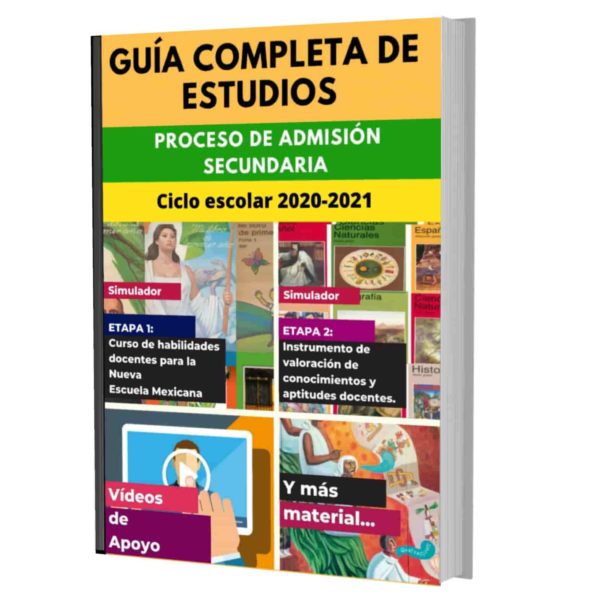Examen de Admisión Secundaria 2020 ┃ Guía del docente