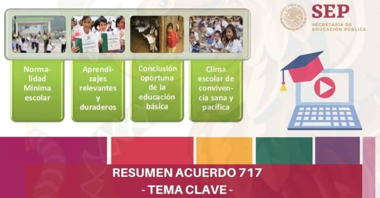 Resumen ACUERDO 717 - Tema Clave